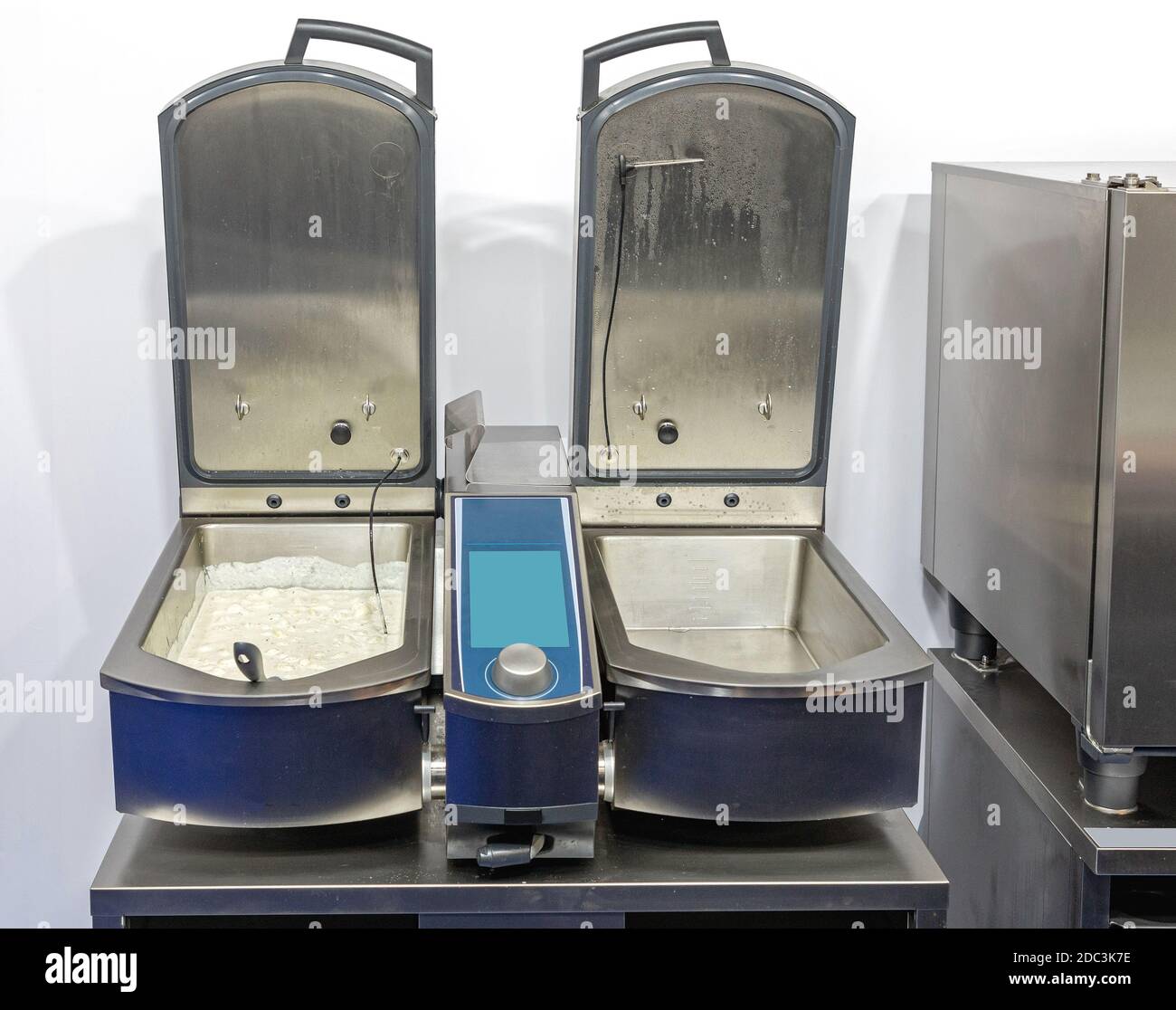 Automated Multi Cooking Center in Restaurant Kitchen Stock Photo - Alamy