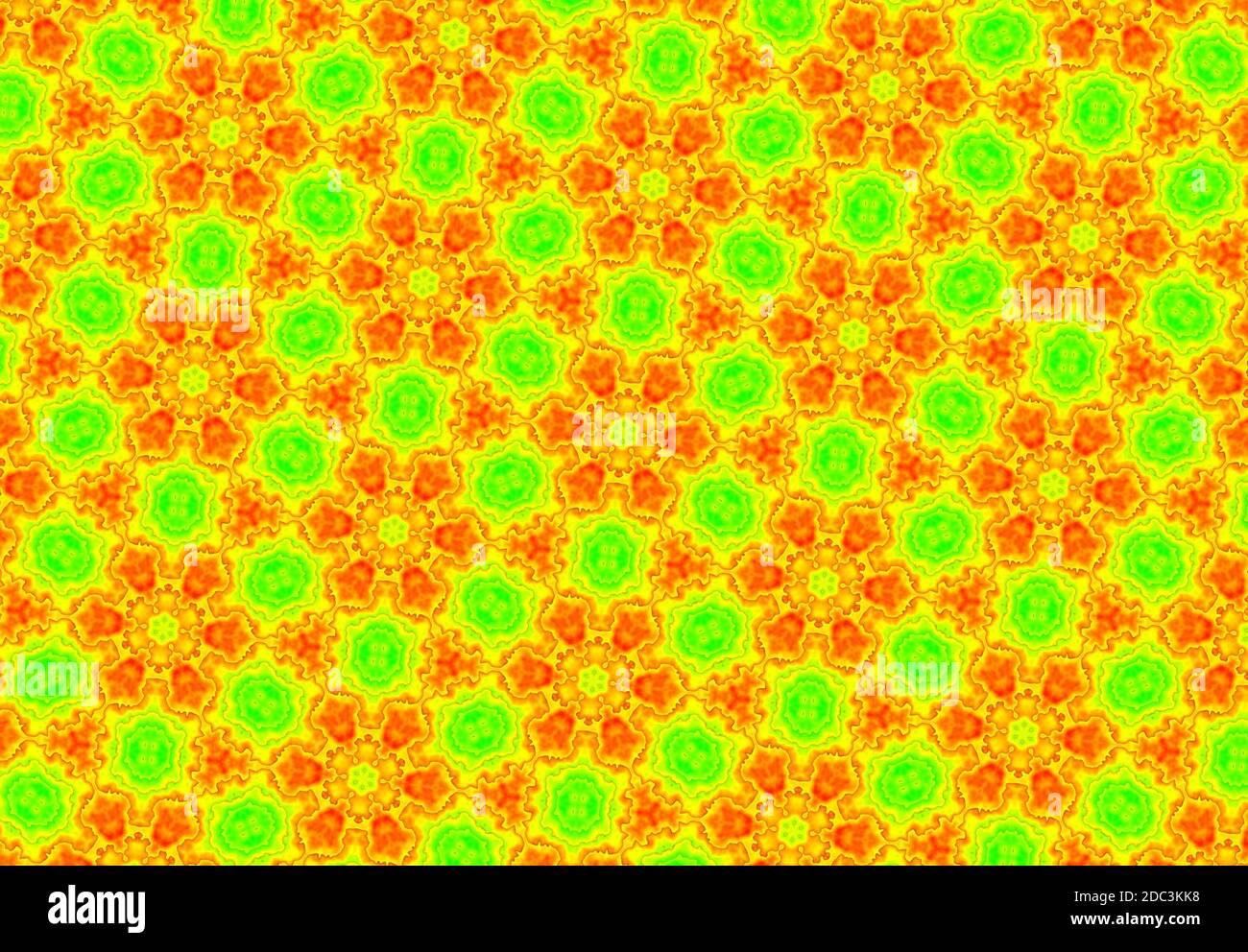 Pattern design made with the help of graphics editing and formatting ...