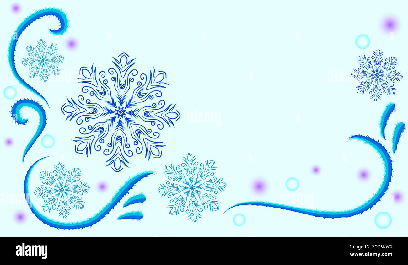 Frozen water ice patterns Stock Vector Images - Alamy