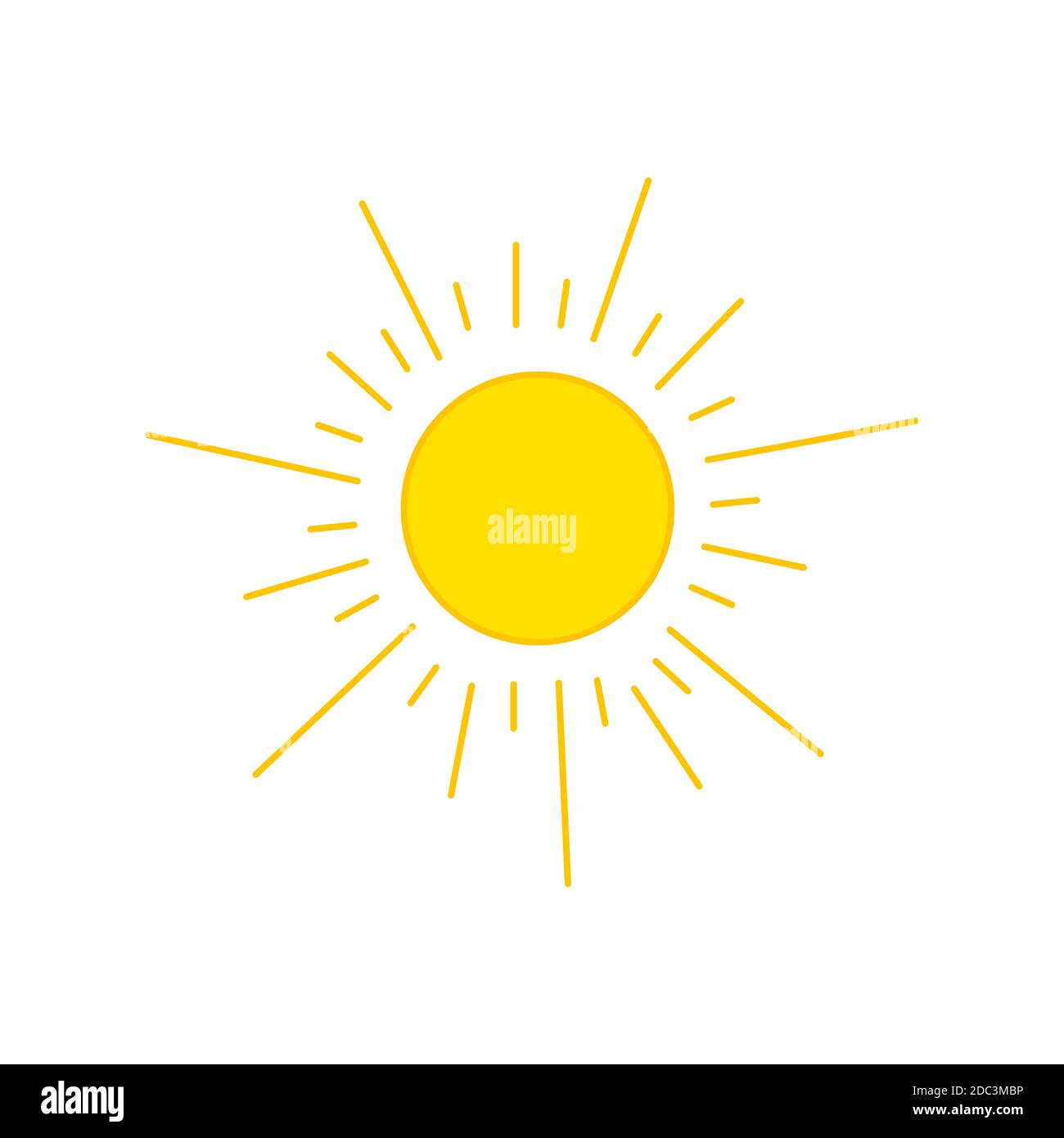 Sun drawing. Vector illustration Stock Vector Image & Art - Alamy