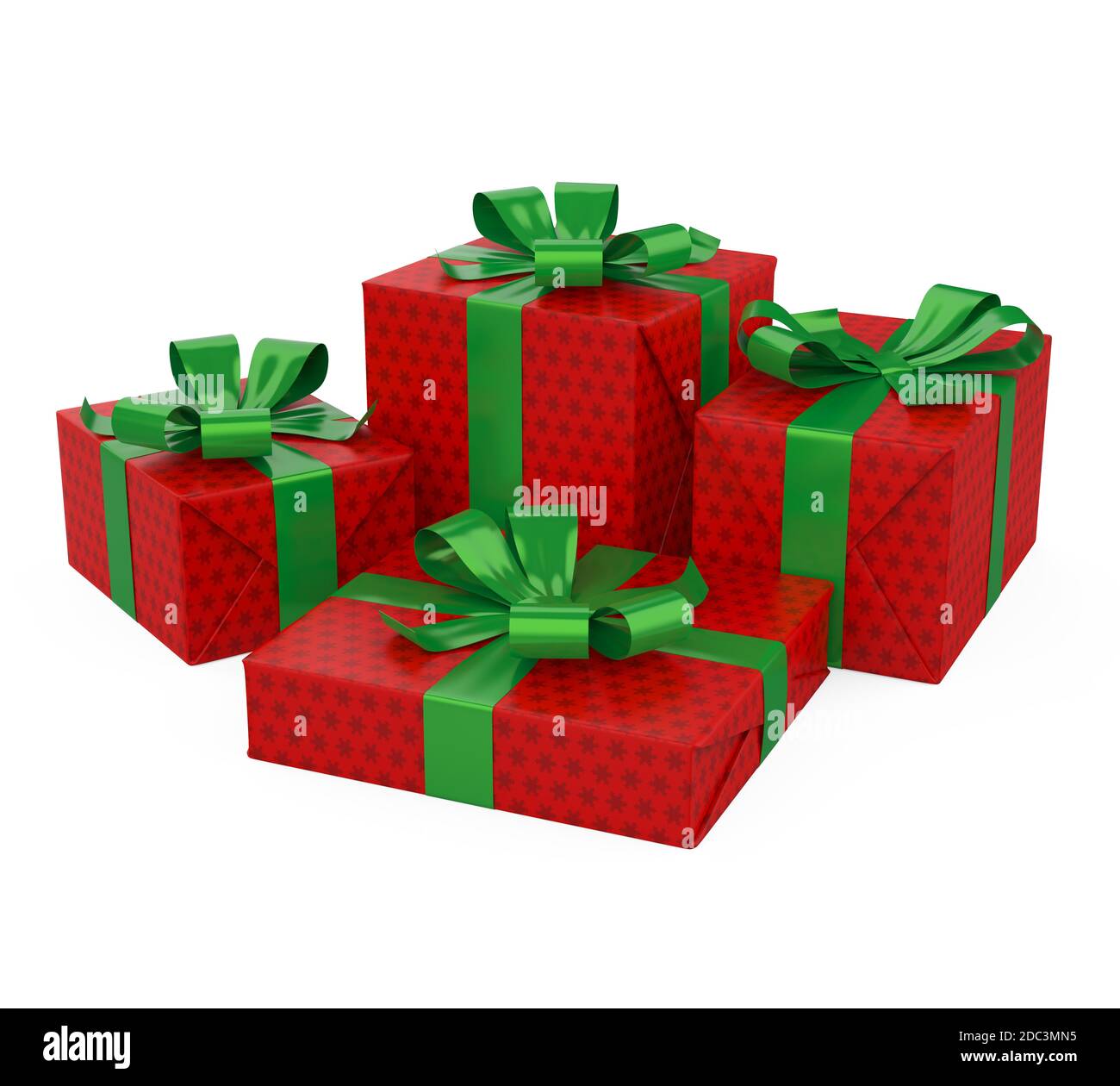 Gift Boxes Isolated Stock Photo - Alamy