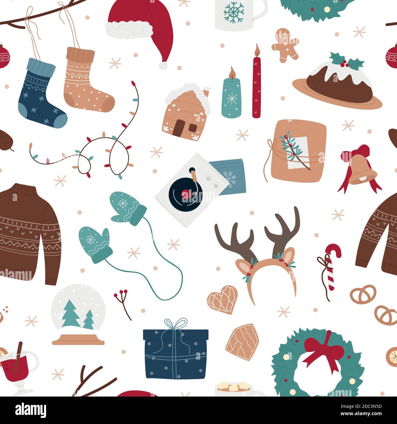 Santa claus chocolate red Stock Vector Images - Alamy