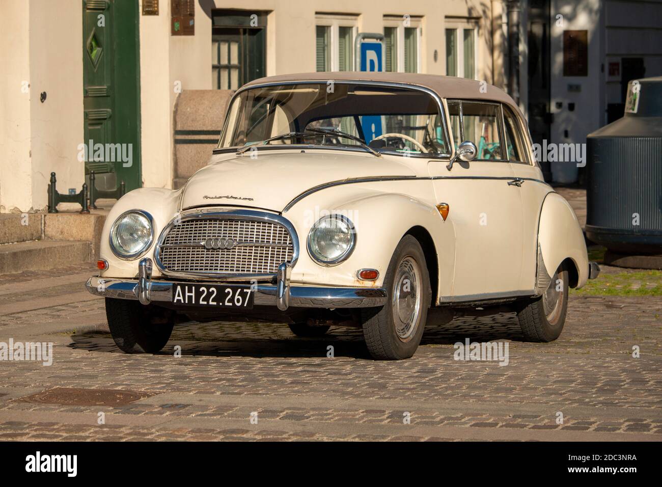Copenhagen, Zealand Denmark - 17 10 2020: Retro Car Audi 1000 in Nyhavn ...