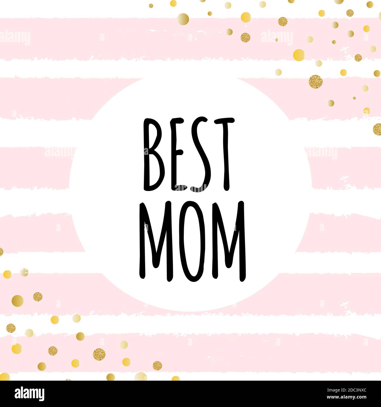 Best Mom Abstract Poster Background. Illustration Stock Photo - Alamy
