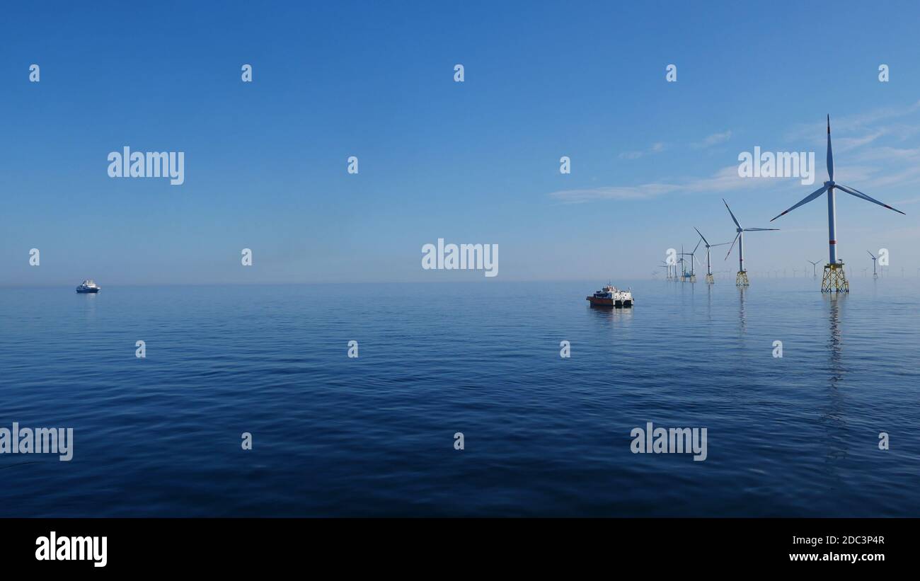 Wind Trubines High Resolution Stock Photography and Images - Alamy