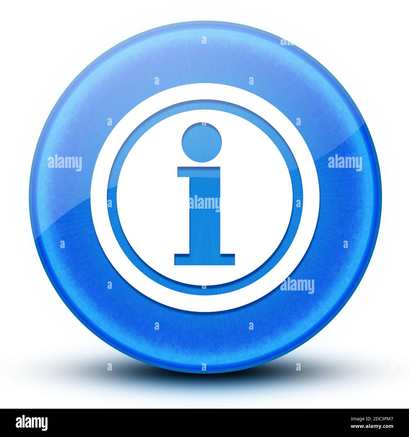 Instruction sign blue circle hi-res stock photography and images - Alamy
