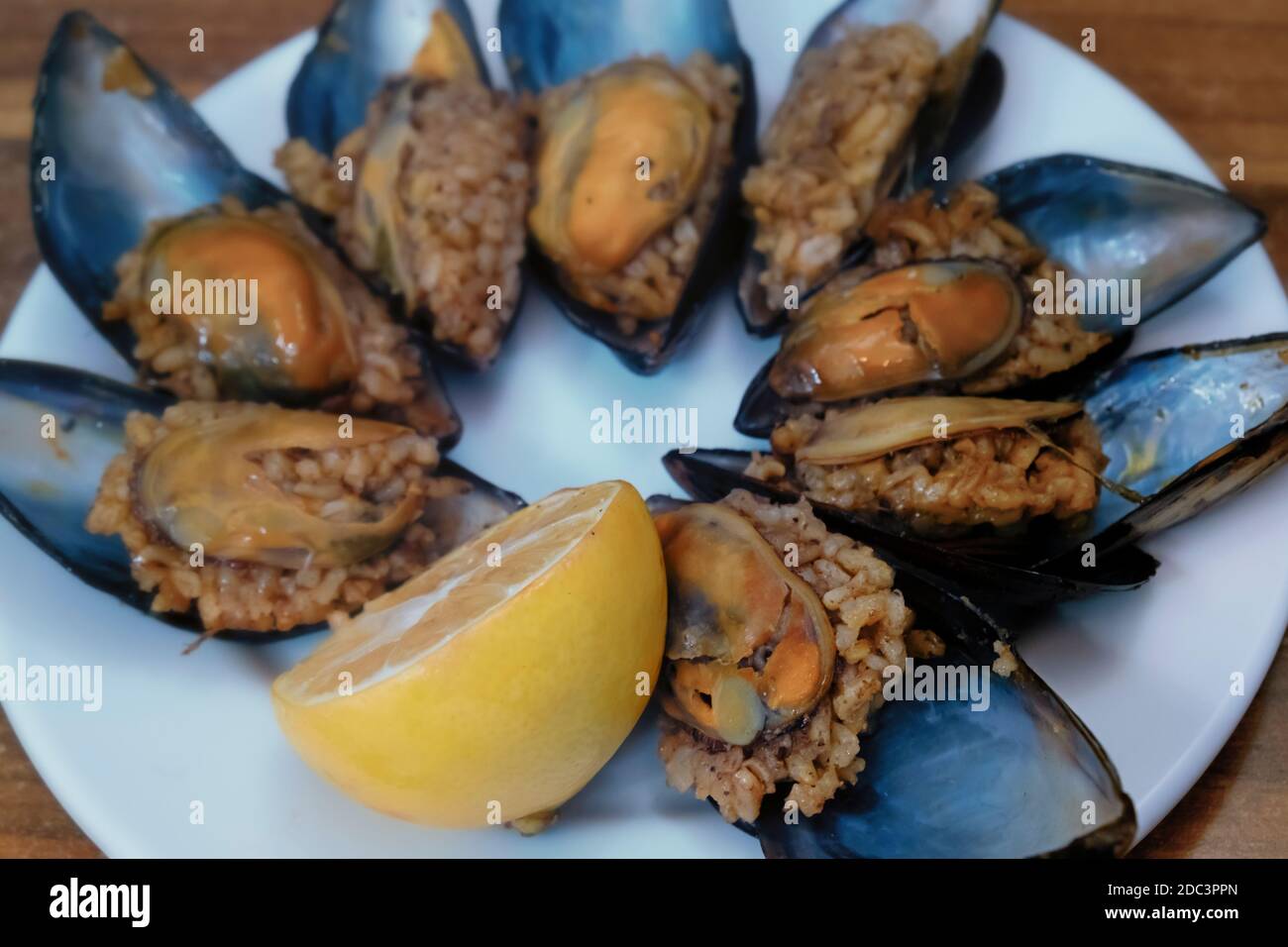 Oysters served in a restaurant in Istanbul Turkey Stock Photo - Alamy