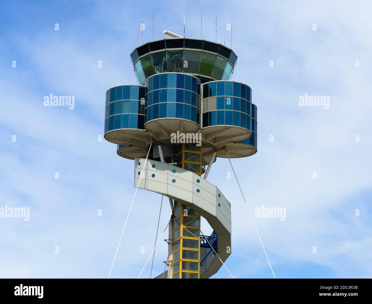Air Traffic Control Tower of Sydney International Airport. ATC Tower of ...