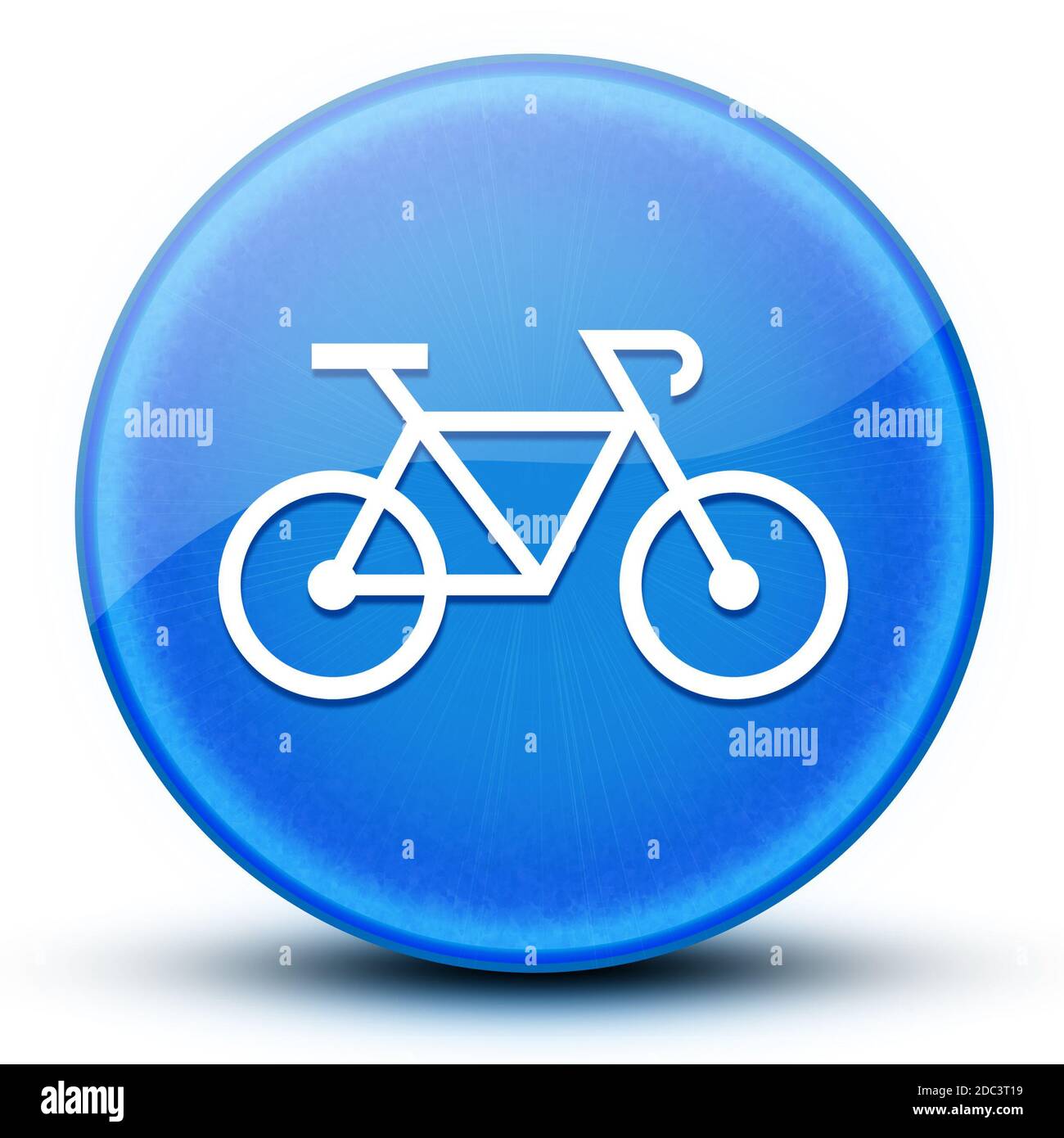 Pushbike symbol Cut Out Stock Images & Pictures - Alamy