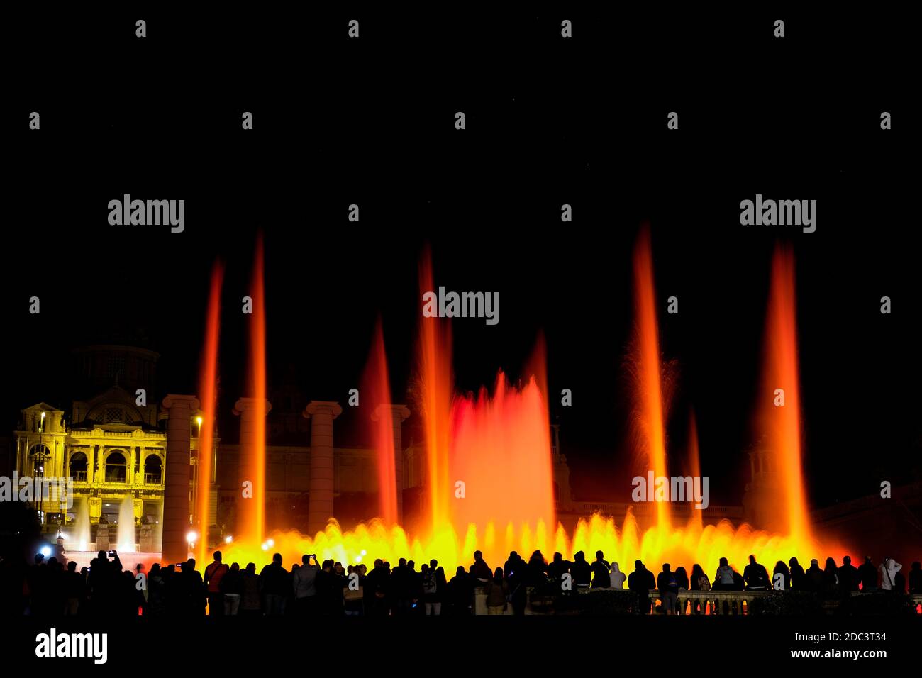 The Famous Magic fountain in Barcelona, Spain Stock Photo - Alamy