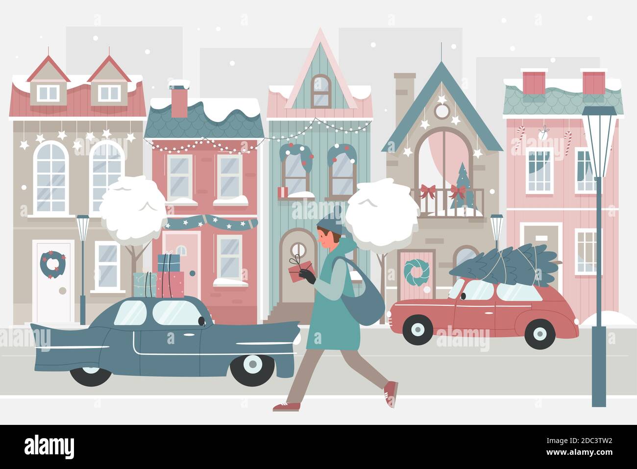 Woman tree gift Stock Vector Images - Alamy