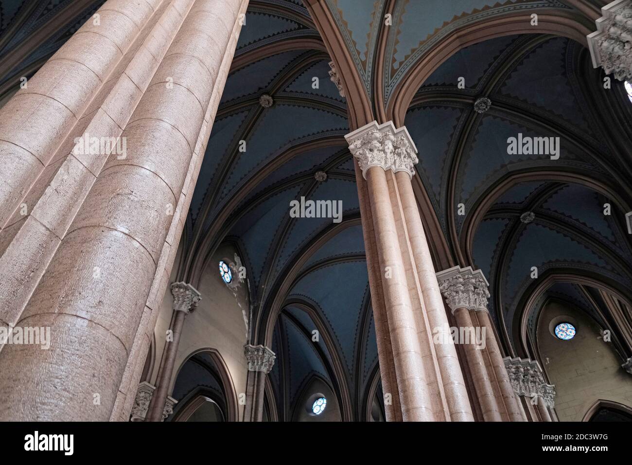 Interior of the Roman Catholic St. Anthony of Padua Church, or locally ...