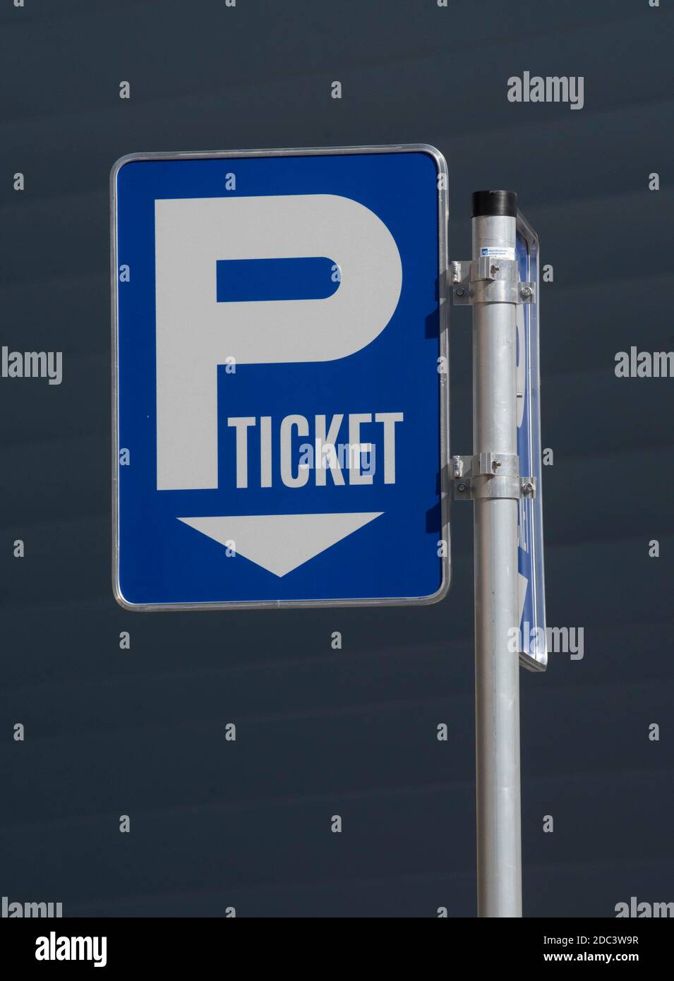 parking meter or pay and display machine for purchasing a ticket Stock ...