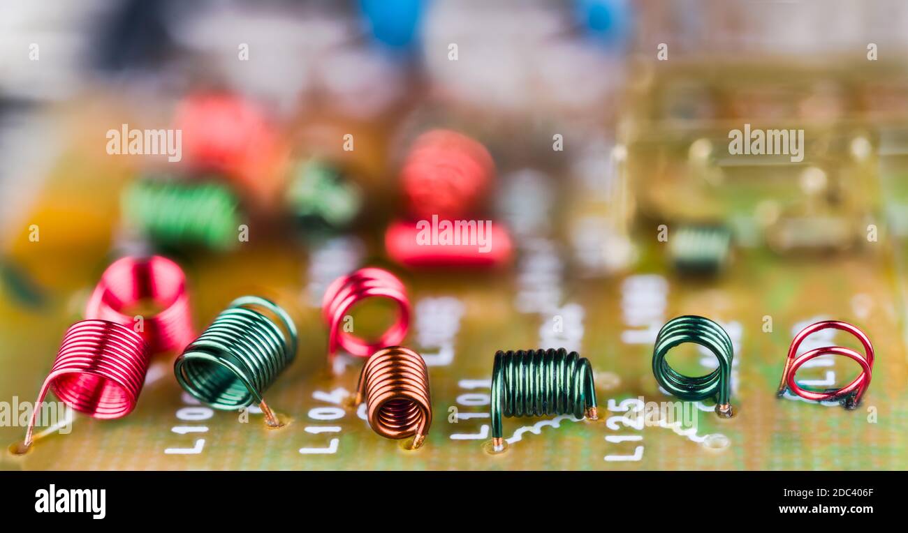 Air core inductor hi-res stock photography and images - Alamy