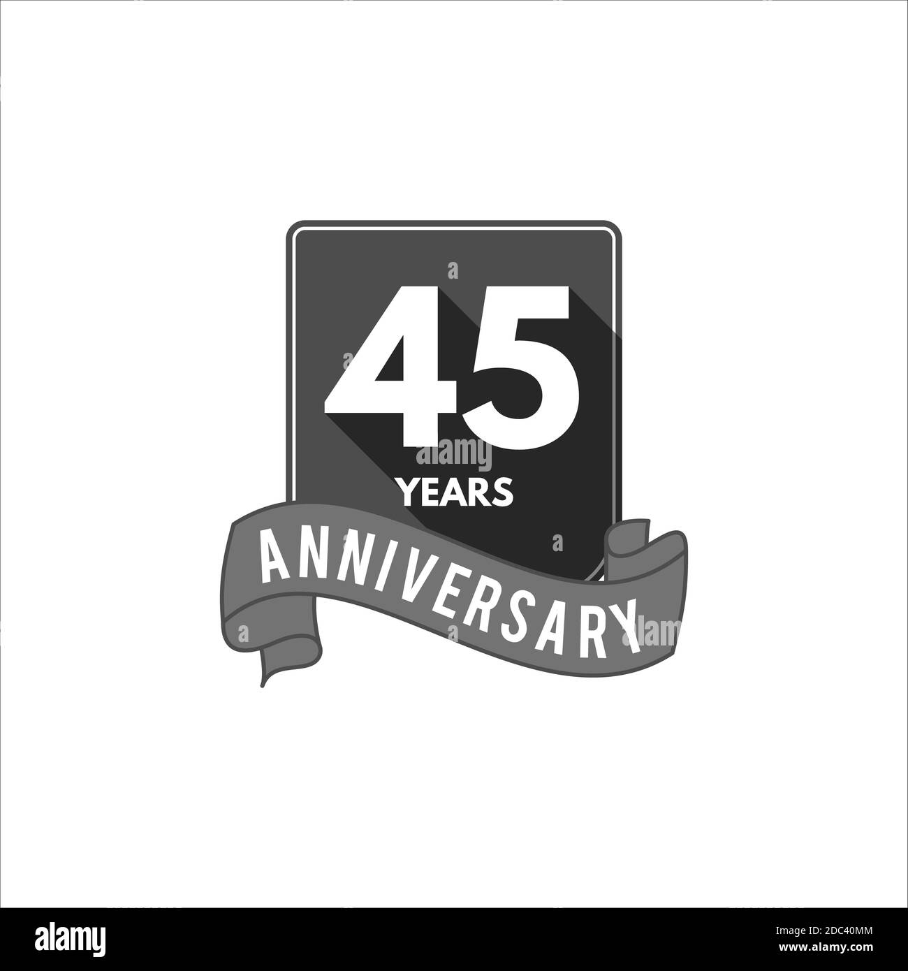 Number 45 sign Black and White Stock Photos & Images - Alamy