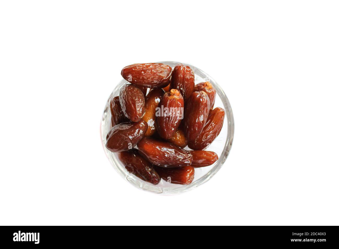 Dried dates isolated on white background. Symbolizing Ramadan after ...