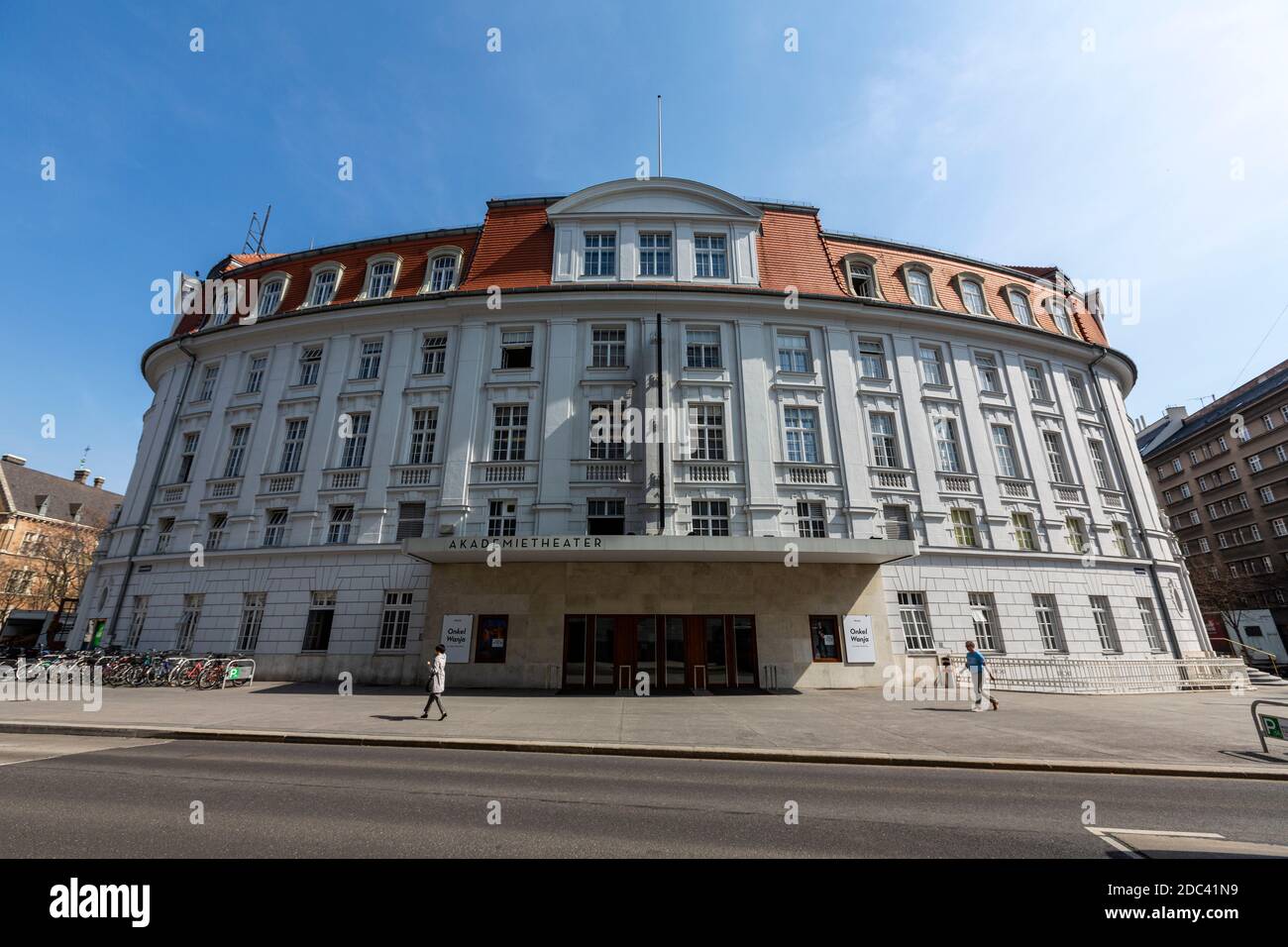 Akademietheater, architects Fellner & Helmer , Vienna, Austria Stock ...
