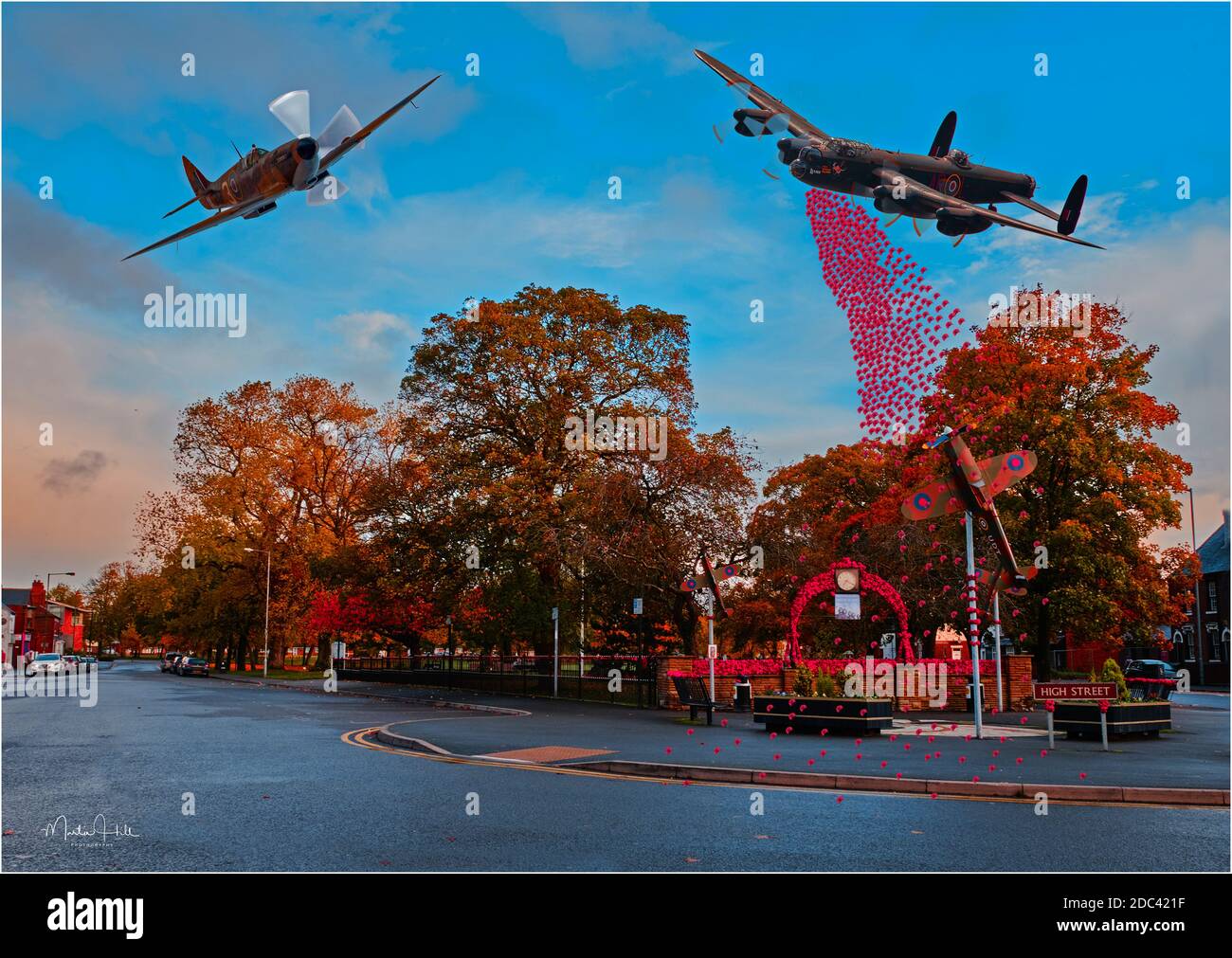 Spitfire remembrance hi-res stock photography and images - Alamy