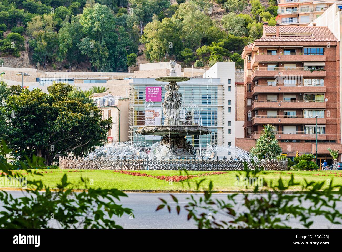Fuente de las Tres Gracias, Source of the three graces, in the ...