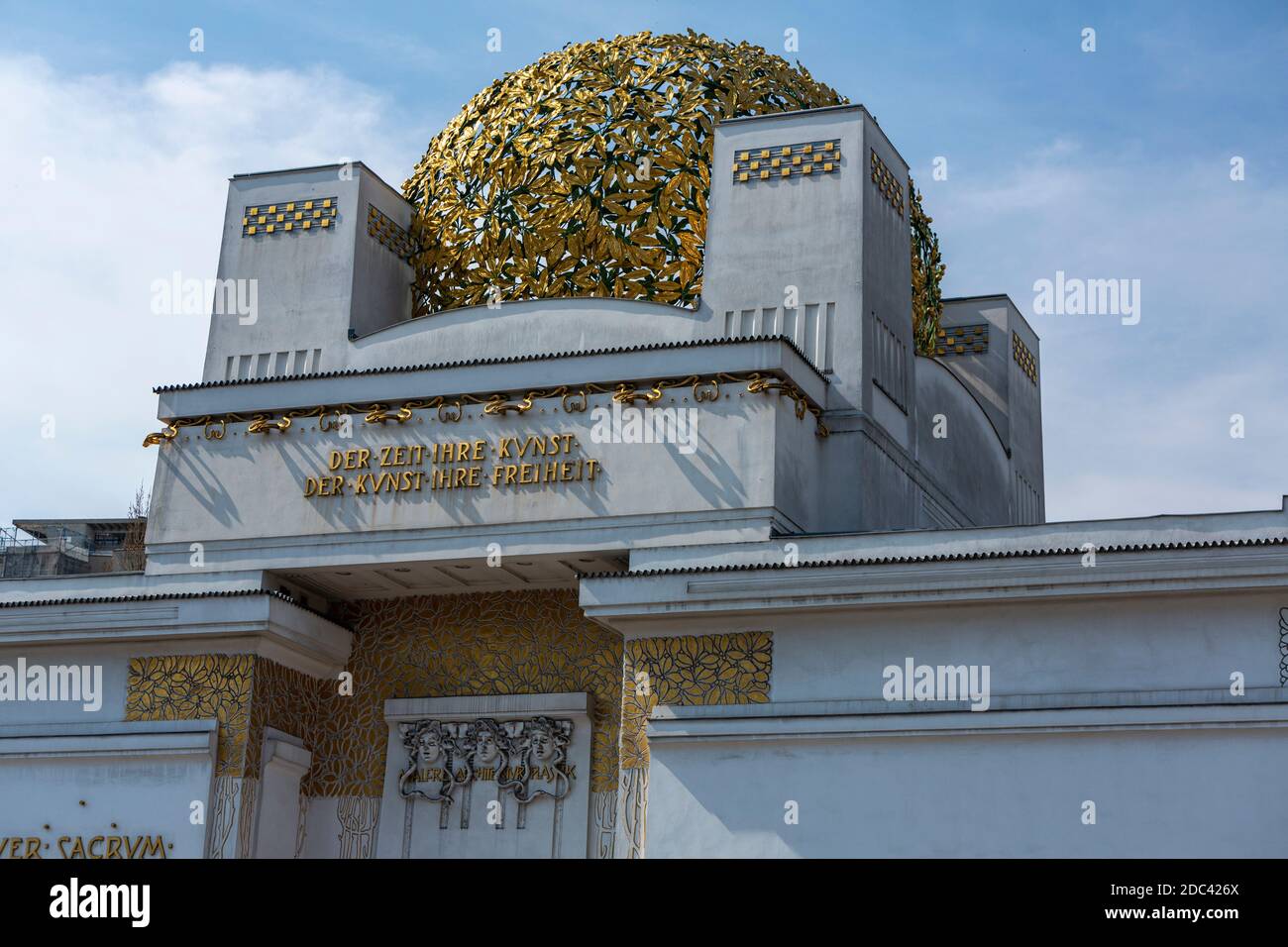 Secession Building by Joseph Maria Olbrich, Vienna, Austria Stock Photo ...