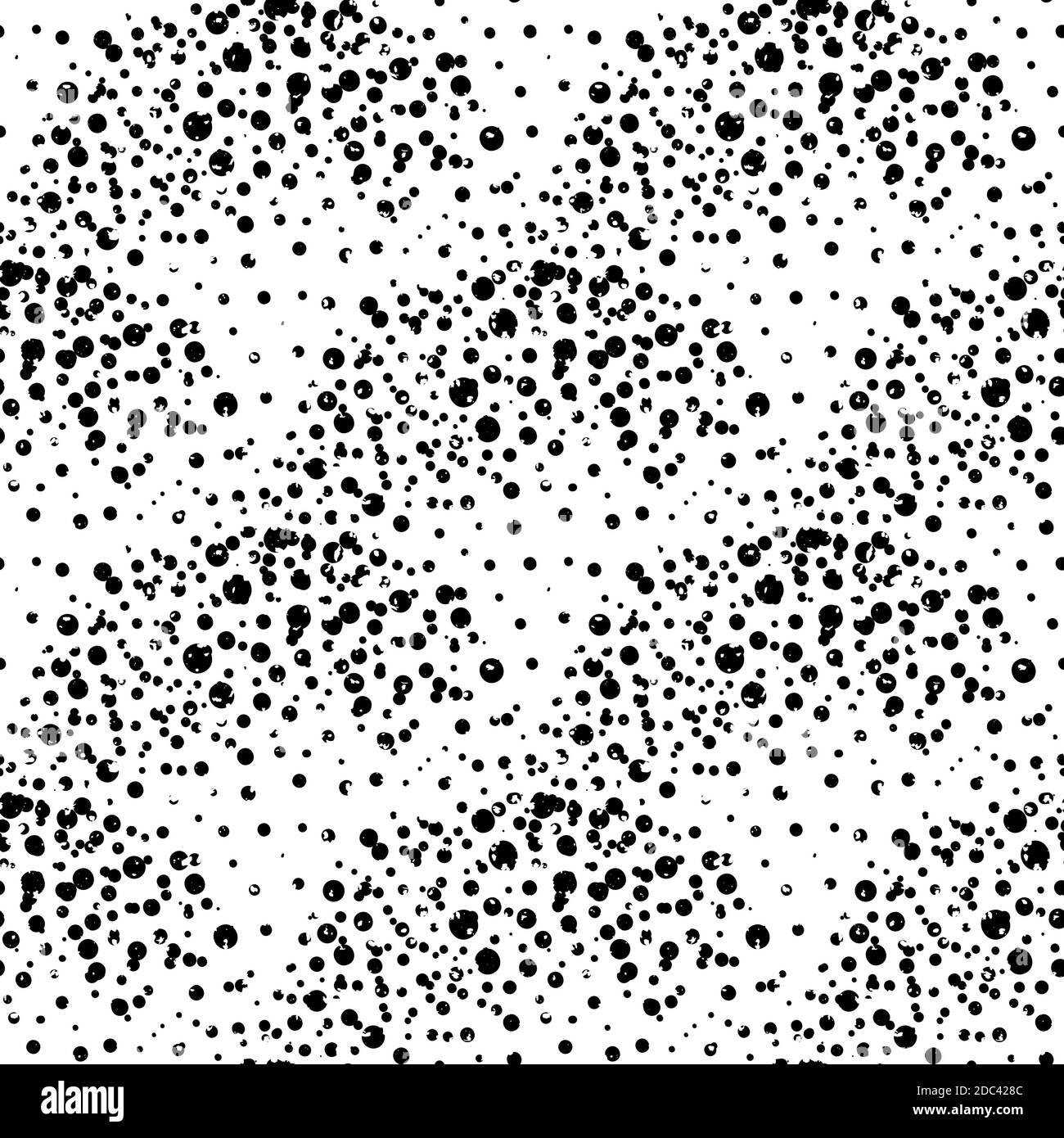 Black and white dotted semi circles with texture shading effect ...