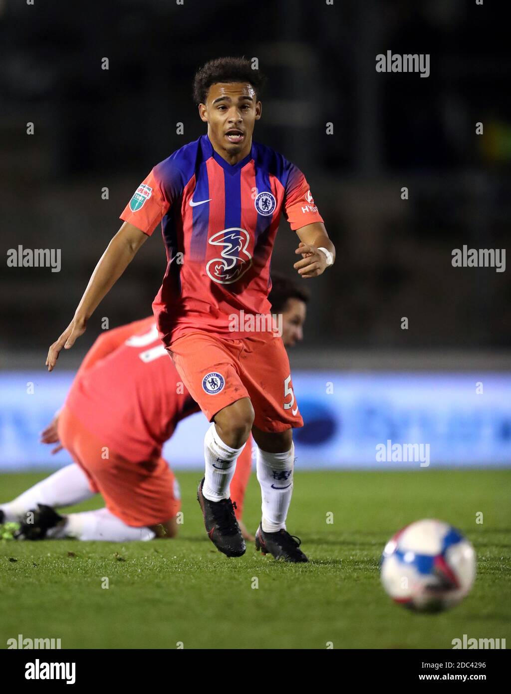 Chelsea Under 21's Marcel Lewis during the Papa John's Trophy Southern ...