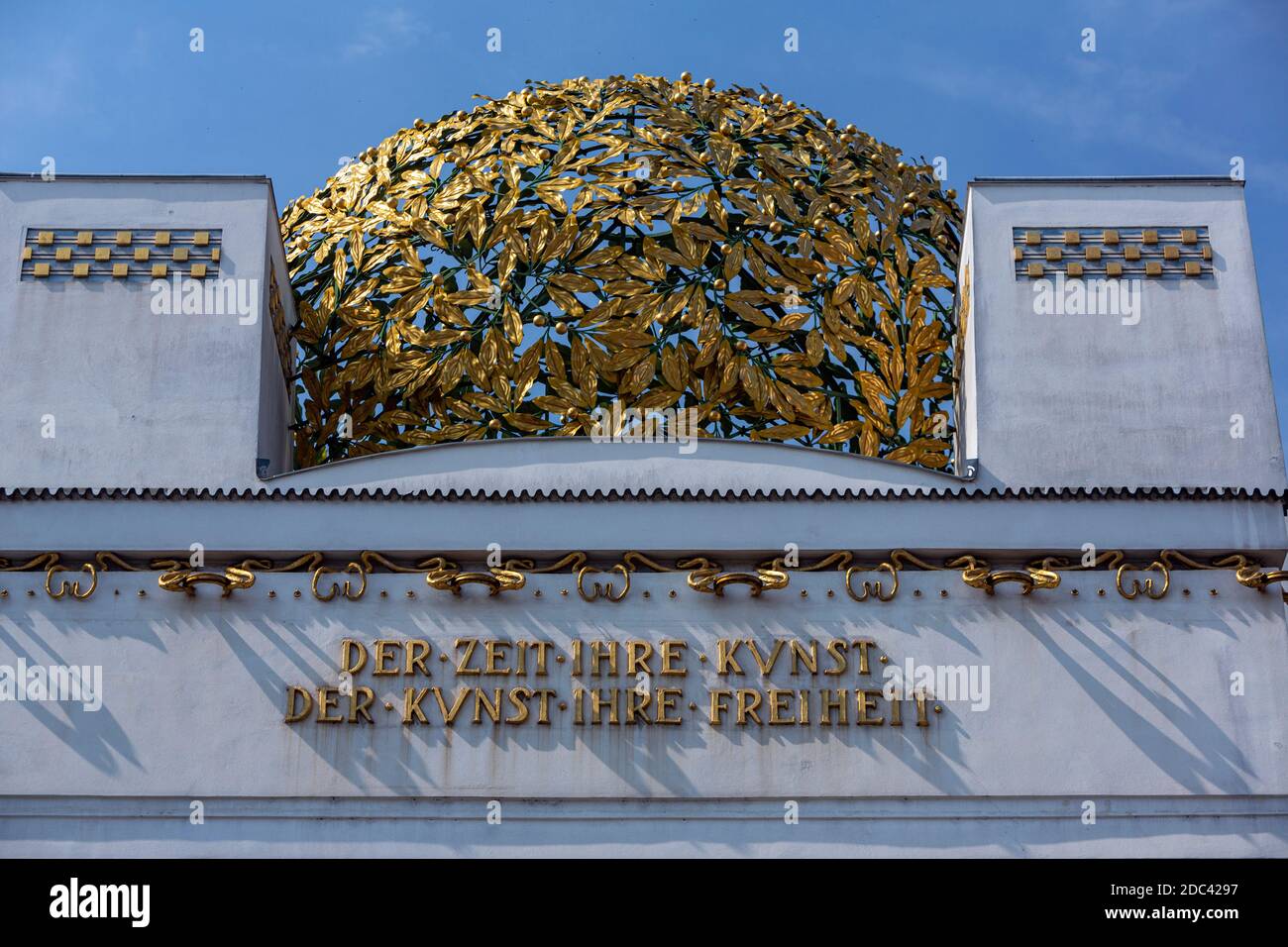 Secession Building by Joseph Maria Olbrich, Vienna, Austria Stock Photo ...