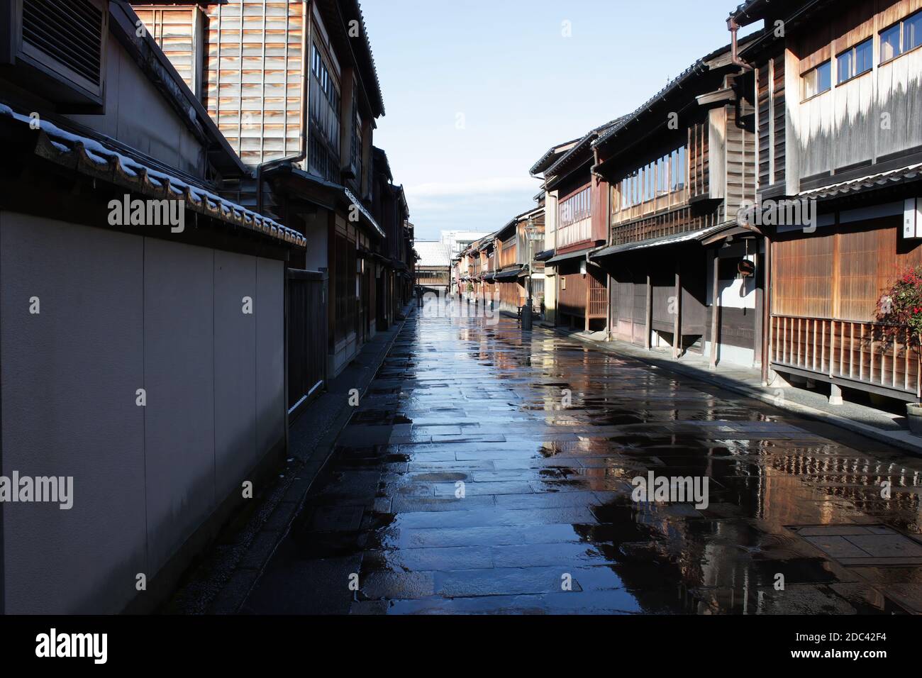 Higashi - Chaya, old traditional Geisha district in Kanazawa Stock ...