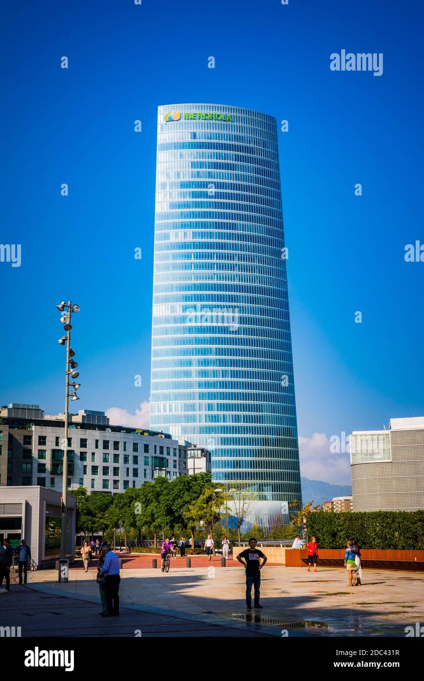 The Iberdrola Tower is an office skyscraper in Bilbao. The tower, built ...