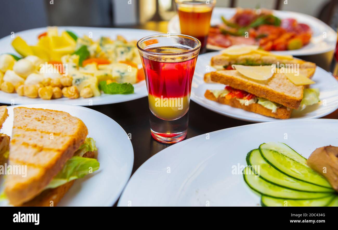 Snacks And Drinks For A Party