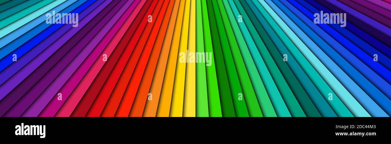 Abstract colored wave header background hi-res stock photography and ...