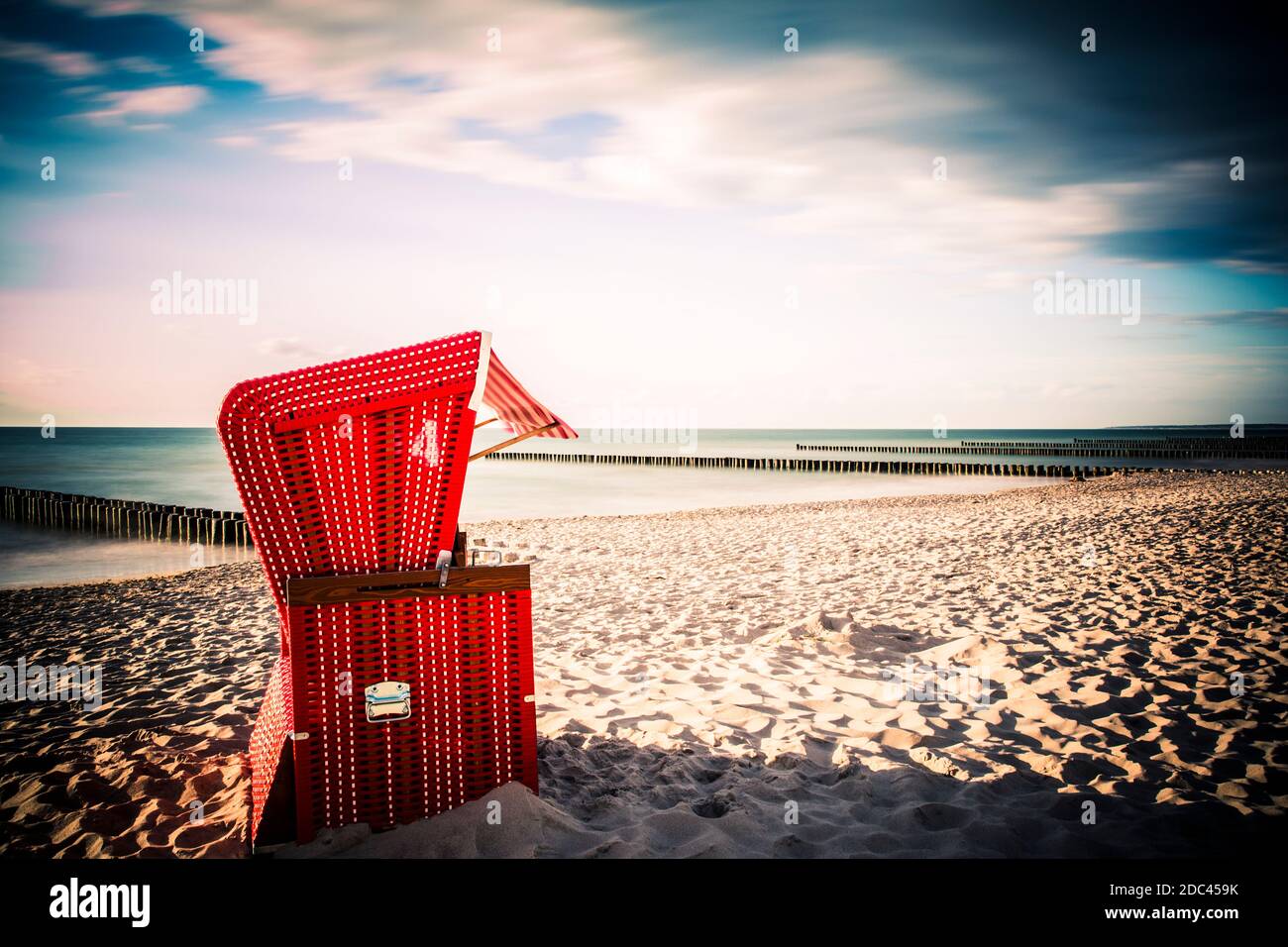 Chair on red sea hi-res stock photography and images - Alamy
