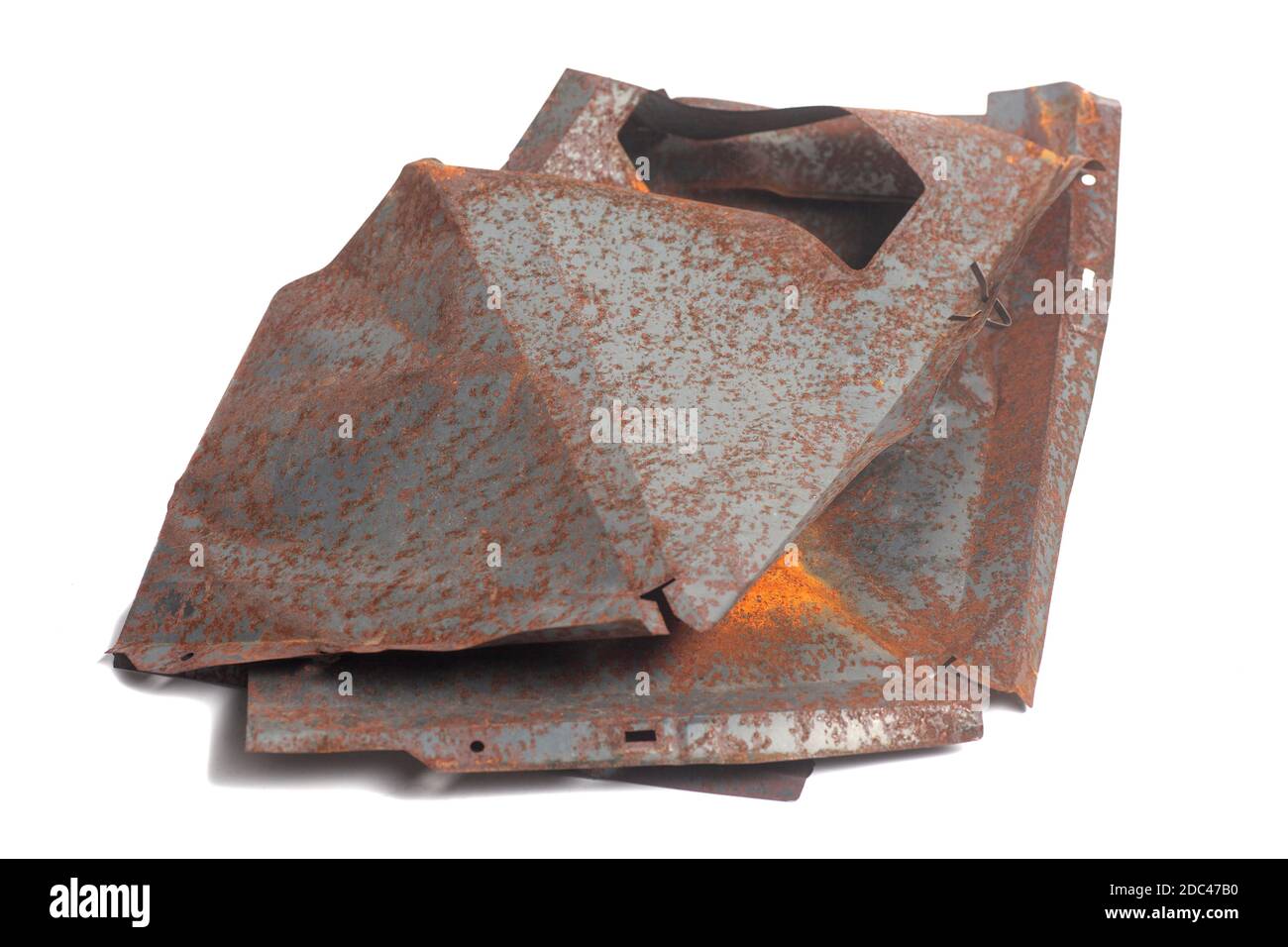 Pile of rusty old metal Stock Photo - Alamy