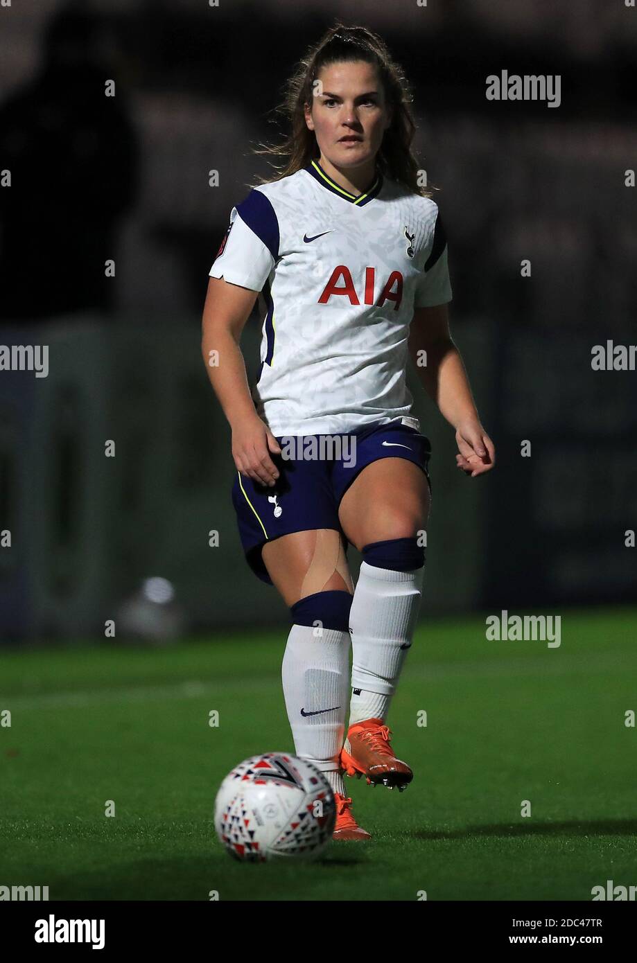 Tottenham Hotspur's Siri Worm during the Continental Cup match at ...