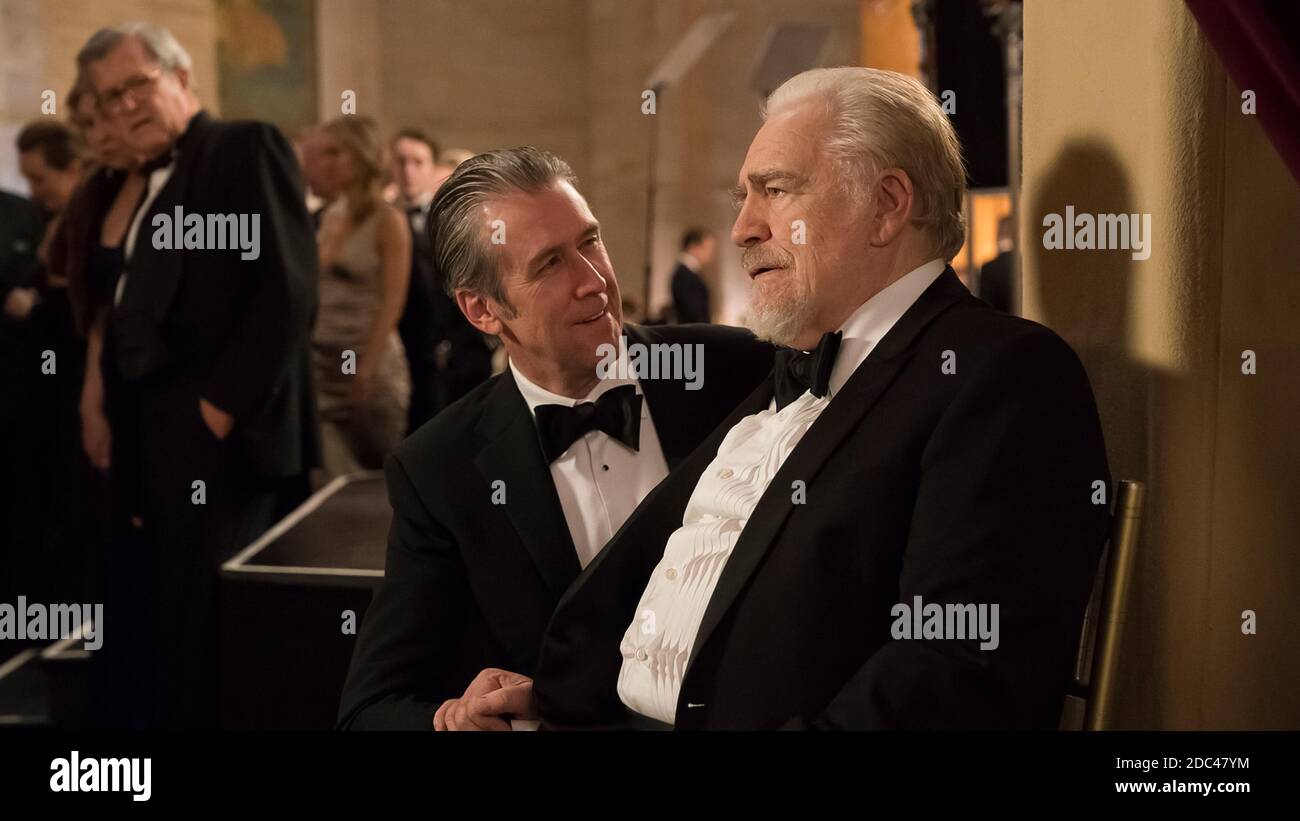 USA. Alan Ruck and Brian Cox in a scene from the ©HBO TV show ...