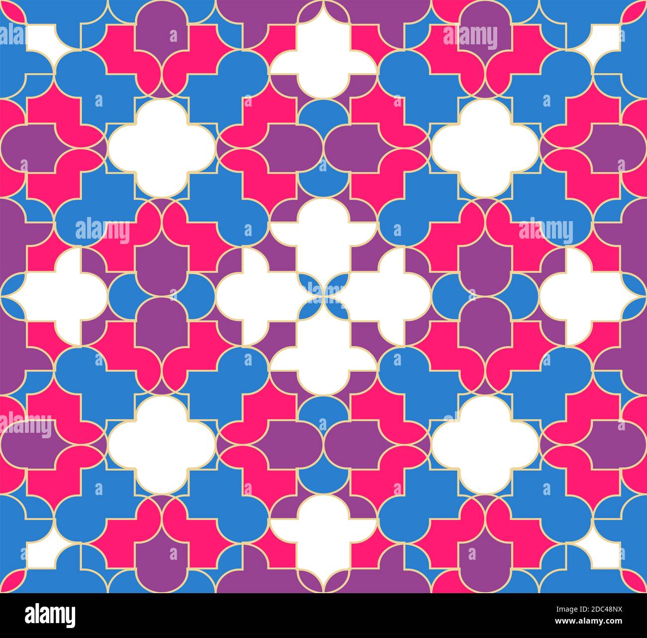 Abstract muslim seamless pattern background. Illustration Stock Photo ...