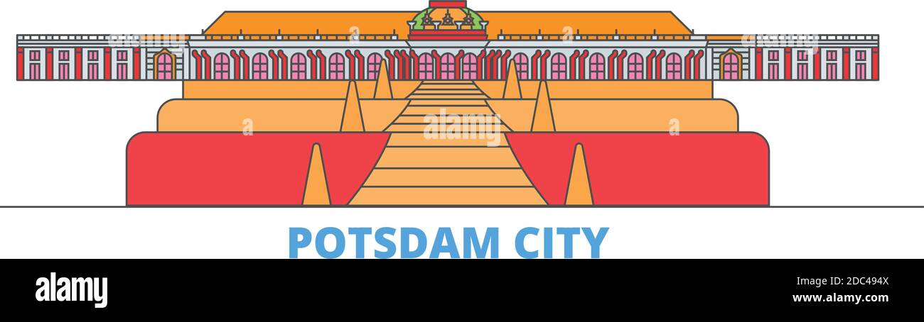 Deutschland line travel Cut Out Stock Images & Pictures - Alamy