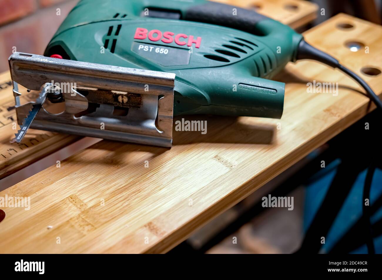 Black decker workmate work bench hi-res stock photography and images ...