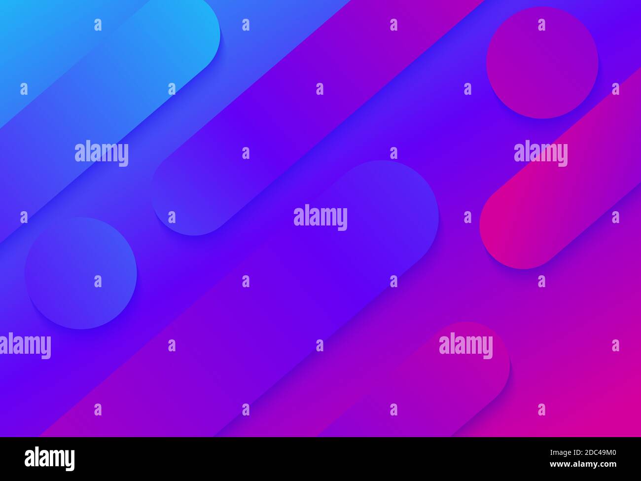 Abstract Minimal Gradient shapes geometric background. Illustration ...