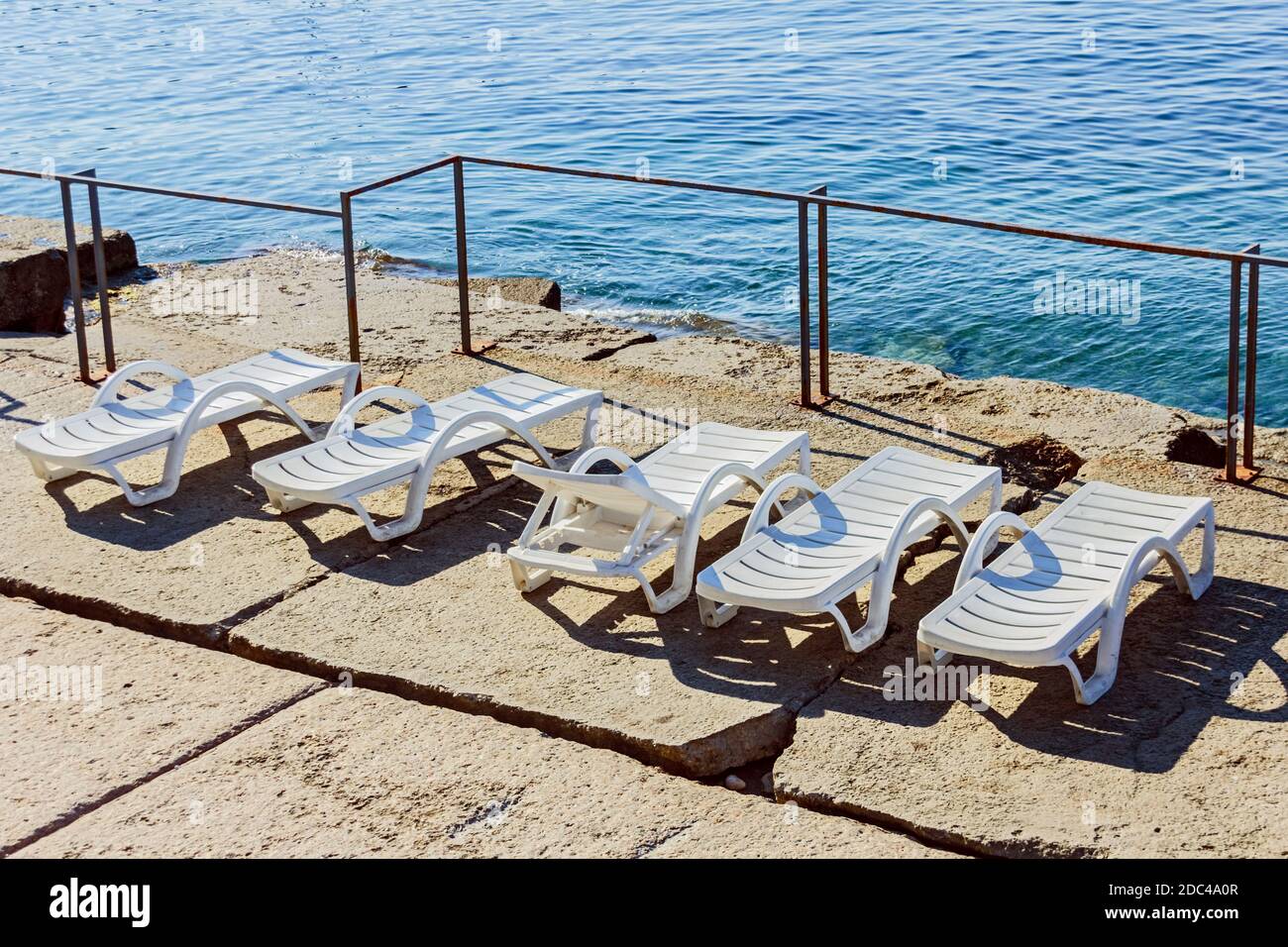 Plastic beach beds hi-res stock photography and images - Alamy