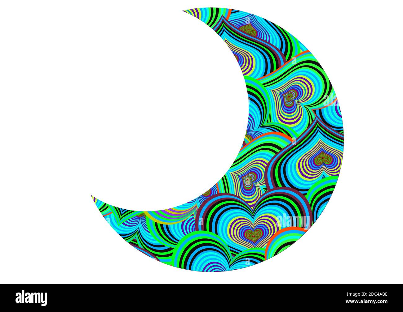 Moon shape hi-res stock photography and images - Alamy