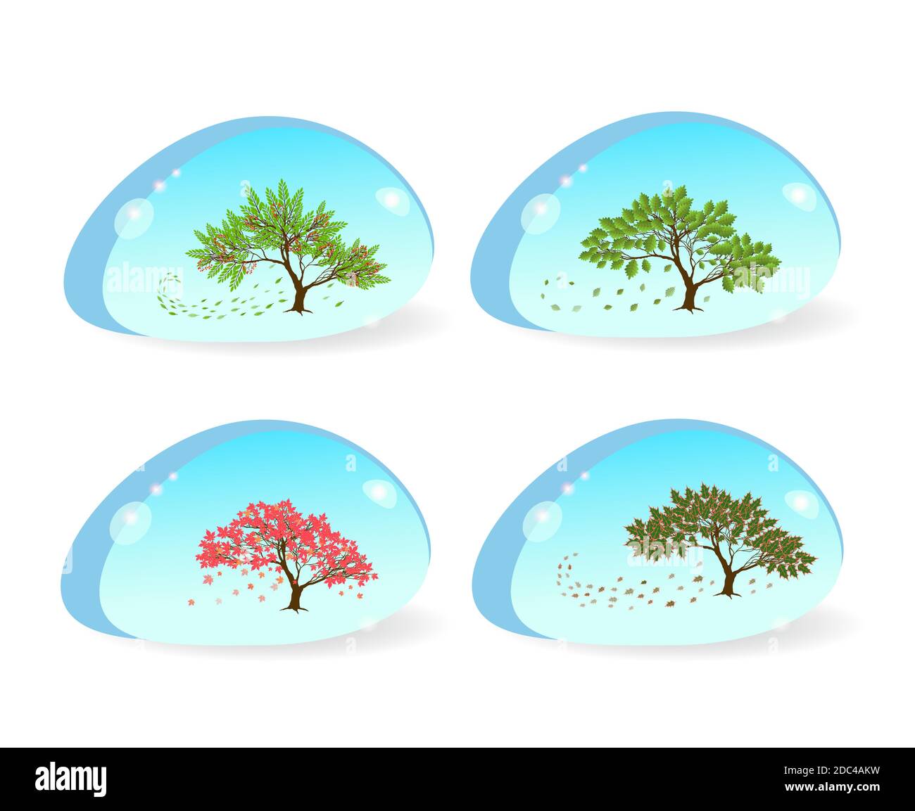 Orange drop in water Stock Vector Images - Alamy