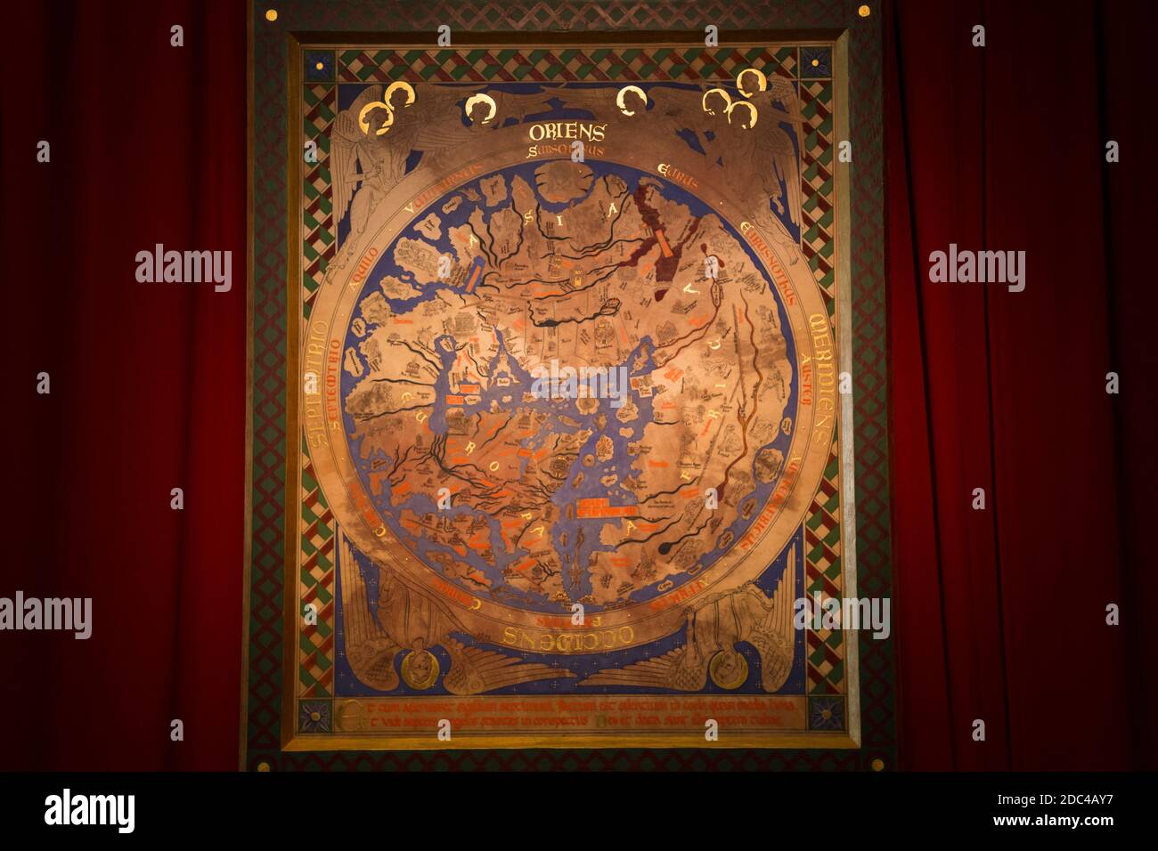 Mappa mundi 12th century hi-res stock photography and images - Alamy