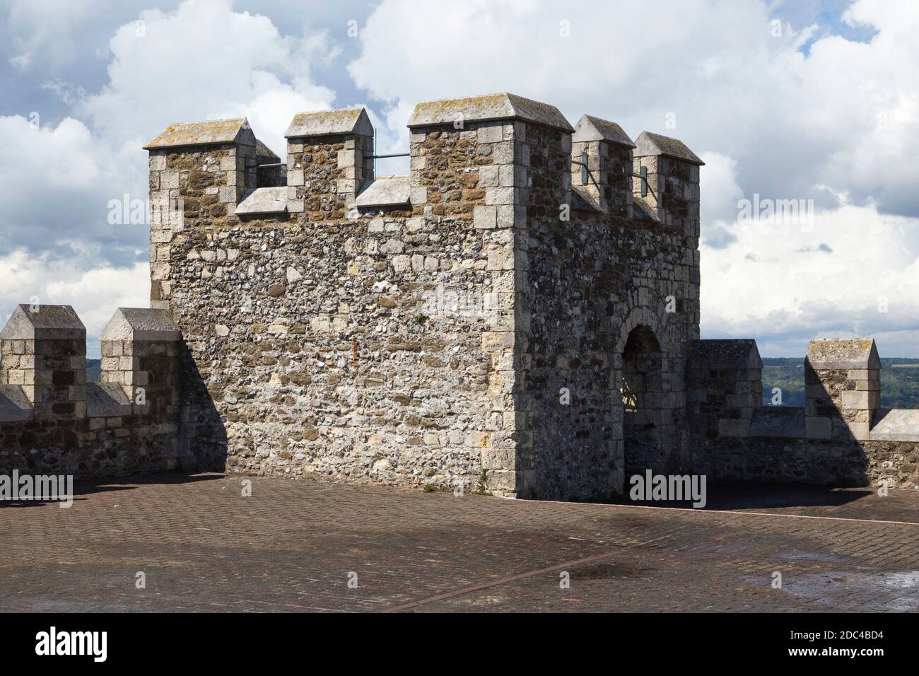 Roof dover castle keep hi-res stock photography and images - Alamy