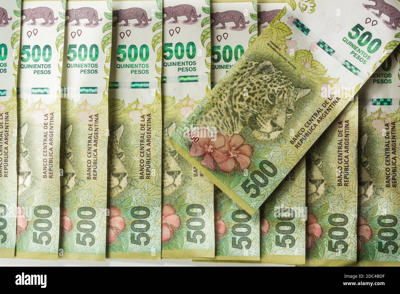Argentina,New five hundred note Stock Photo - Alamy