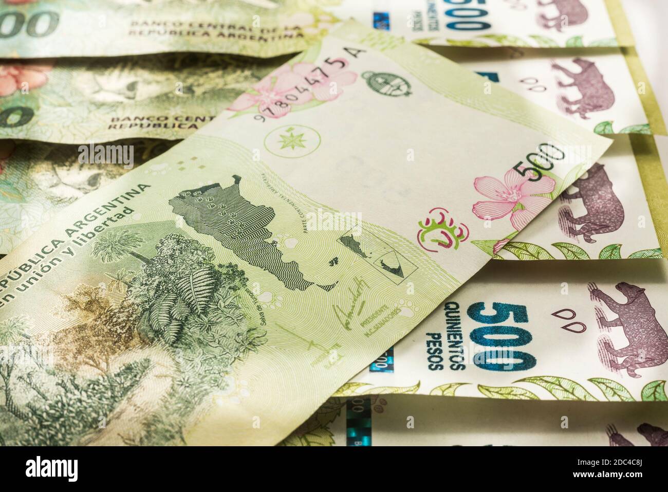 Argentina,New five hundred note Stock Photo - Alamy