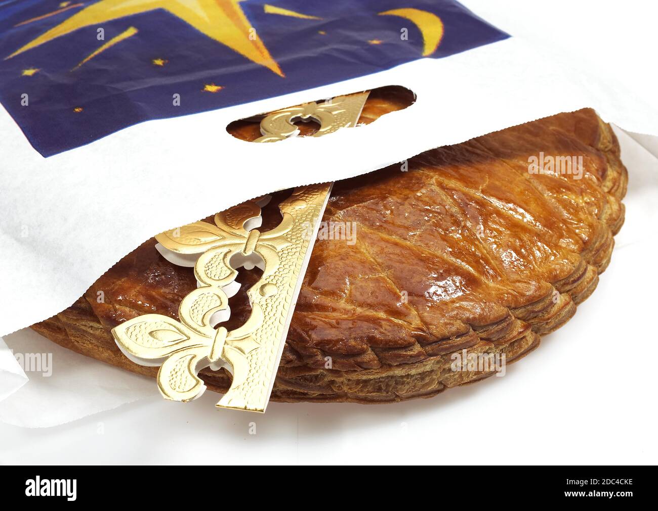 GALETTE DES ROIS, FRENCH KING CAKE CELEBRATING EPIPHANY Stock Photo - Alamy