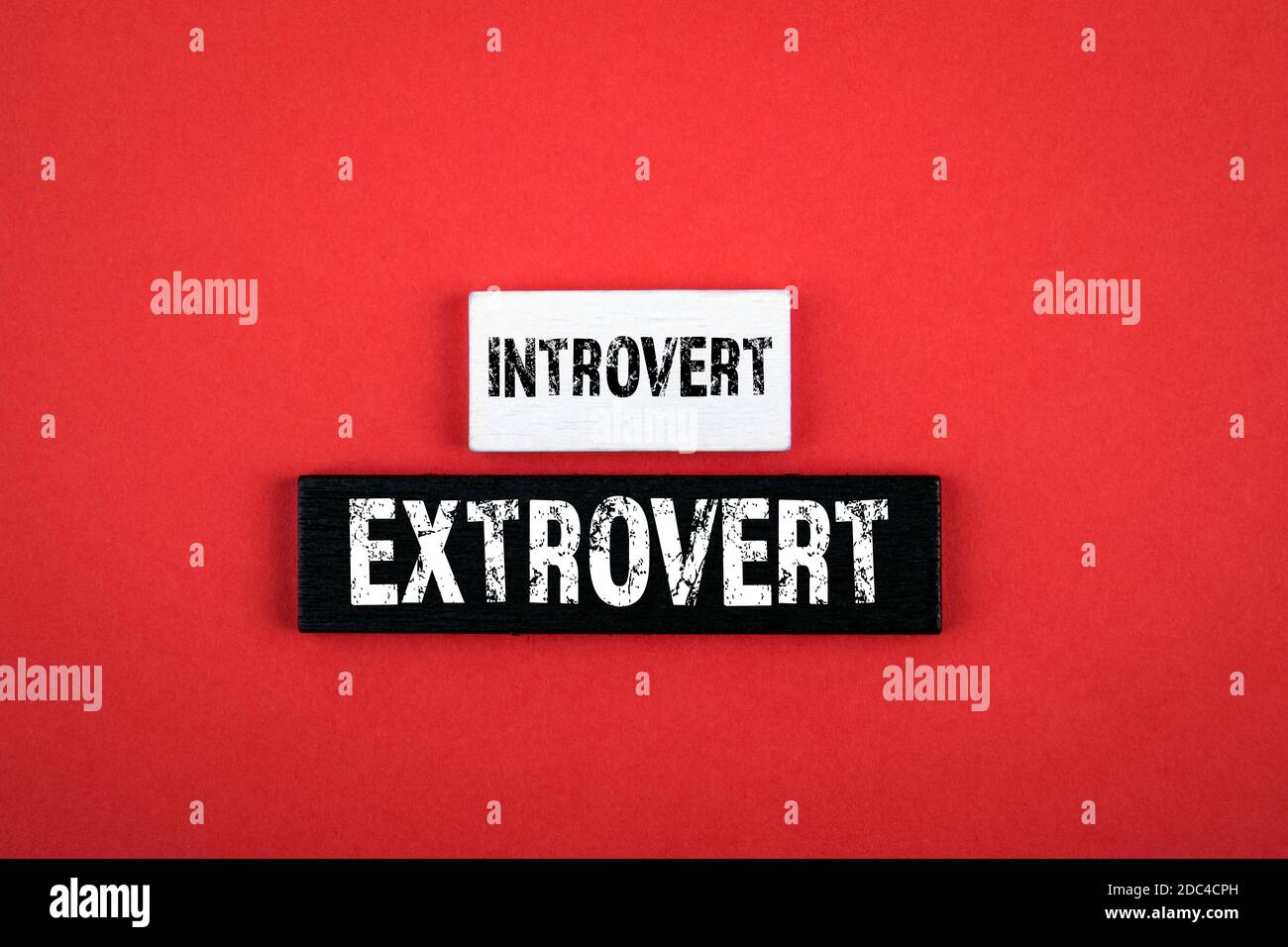 Introvert and Extrovert. Patterns of behavior, personalities, character ...