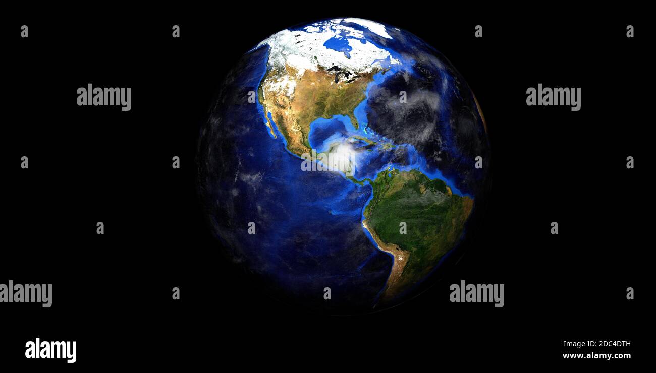 Hurricane Lota shown from Space. Extremely detailed and realistic high ...