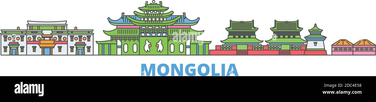 Statue ulan bator Stock Vector Images - Alamy